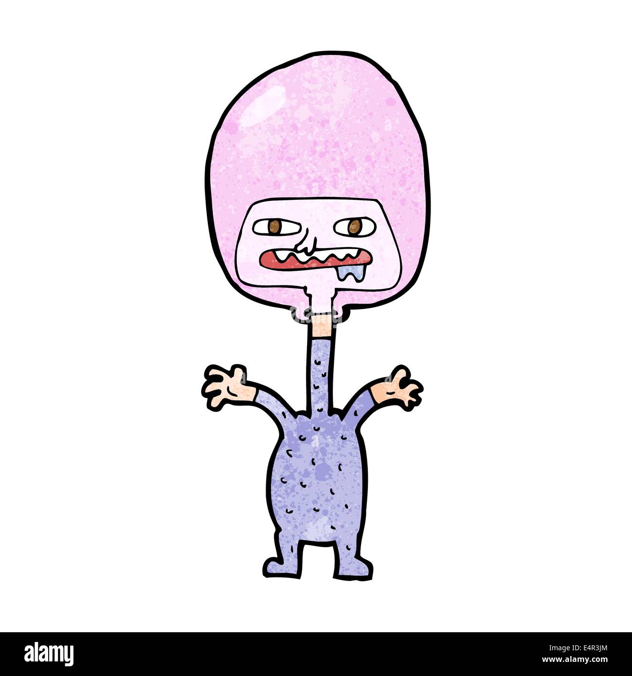 cartoon space alien Stock Vector Image & Art - Alamy