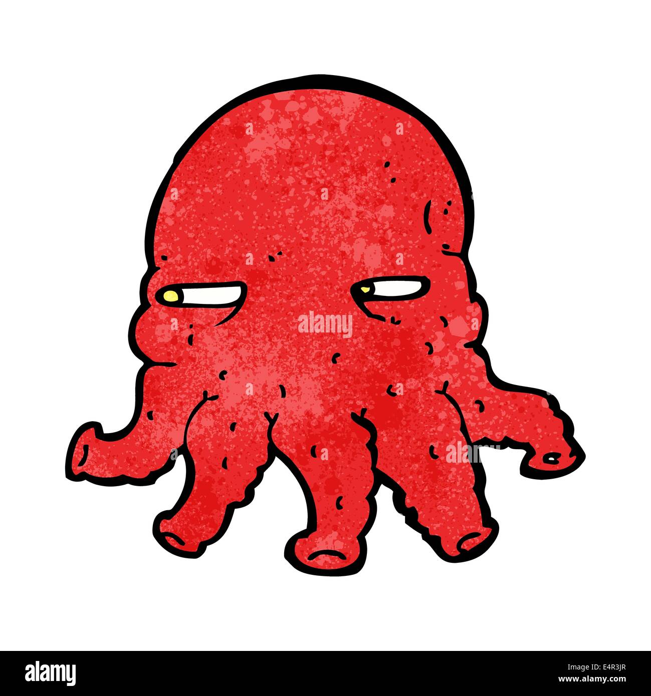 cartoon alien face Stock Vector Image & Art - Alamy