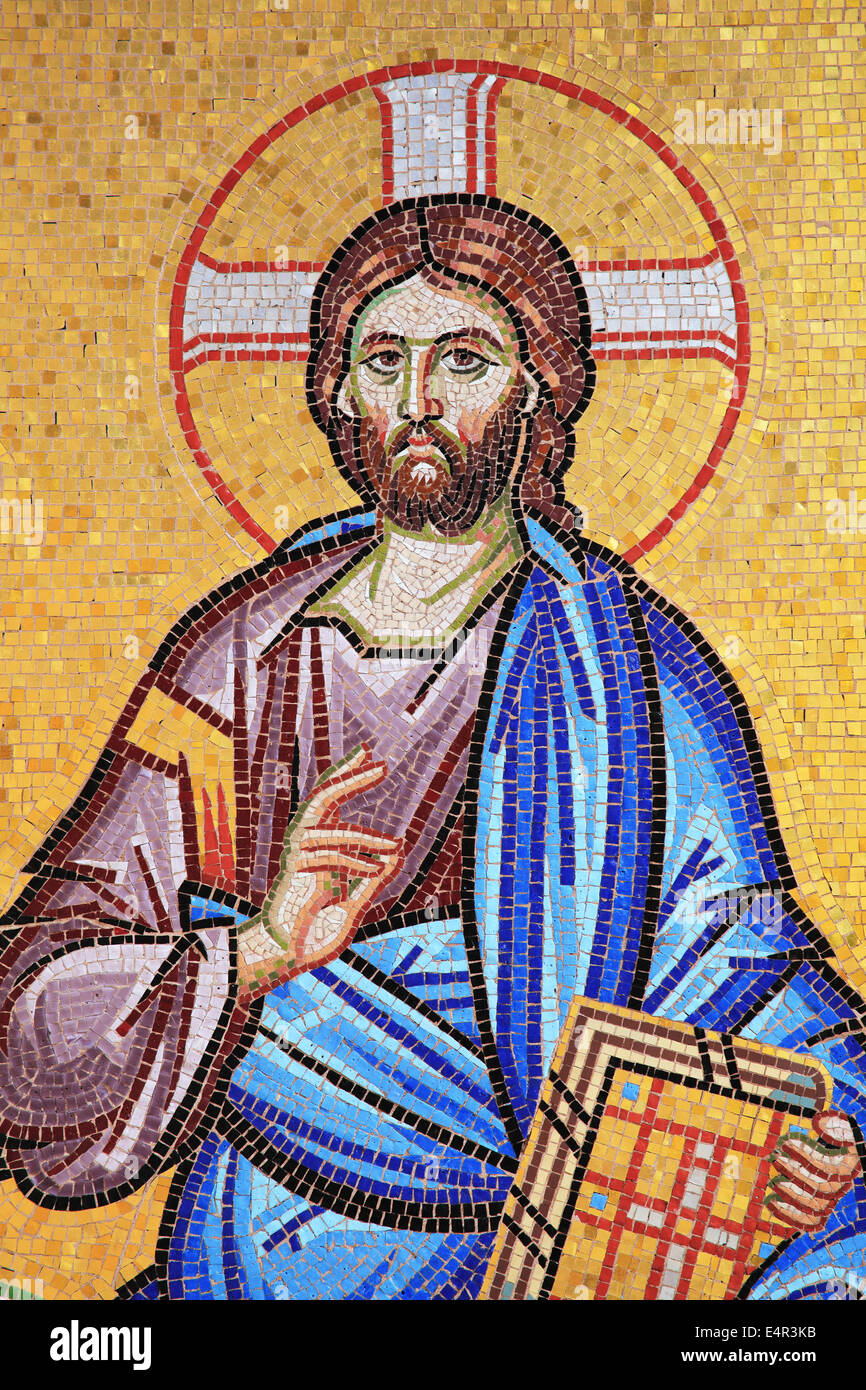 Jesus mural hi-res stock photography and images - Alamy