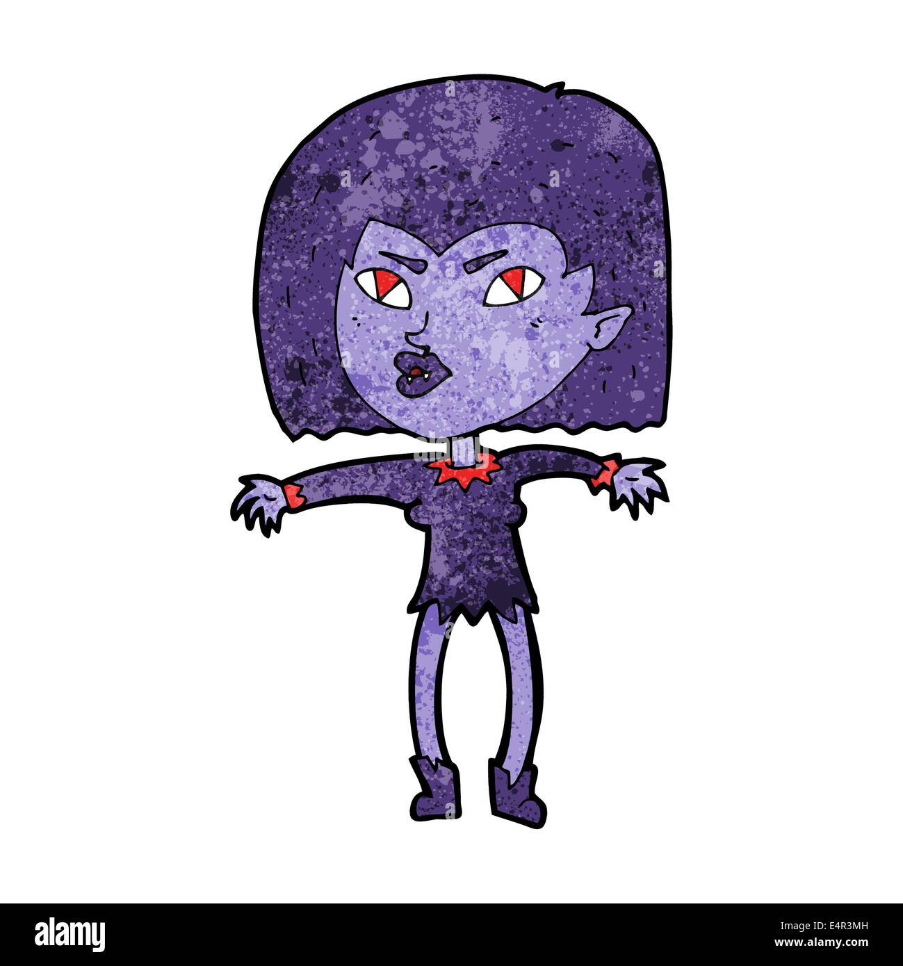cartoon vampire girl Stock Vector Image & Art - Alamy