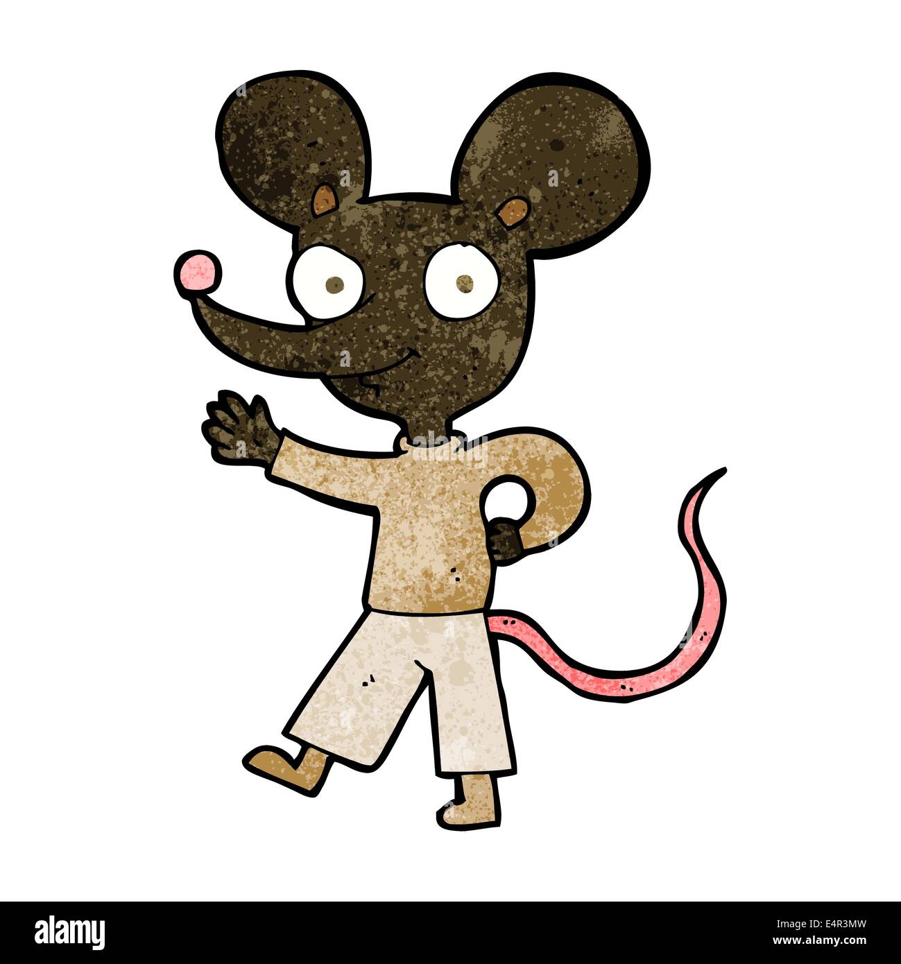 Cartoon waving mouse hi-res stock photography and images - Alamy