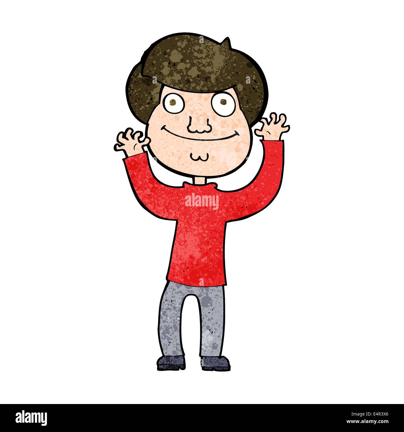 cartoon happy boy Stock Vector Image & Art - Alamy