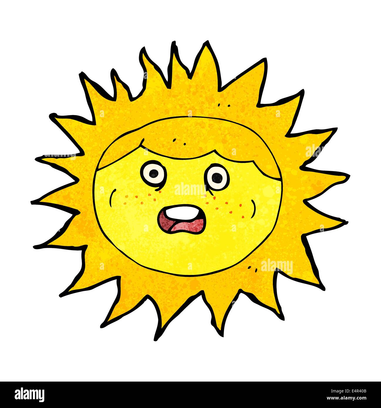sun cartoon character Stock Vector Image & Art - Alamy