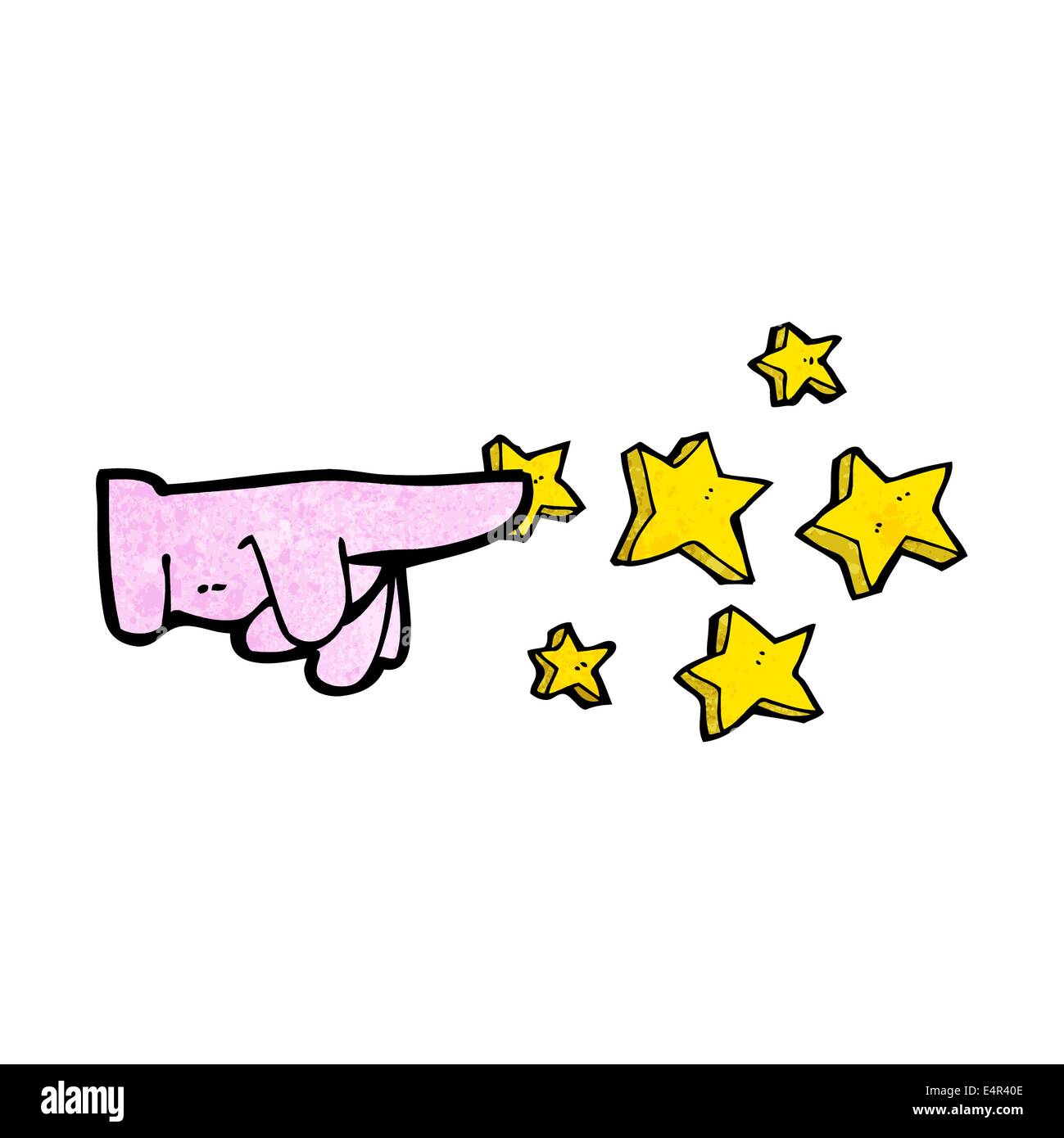 cartoon pointing hand Stock Vector Image & Art - Alamy