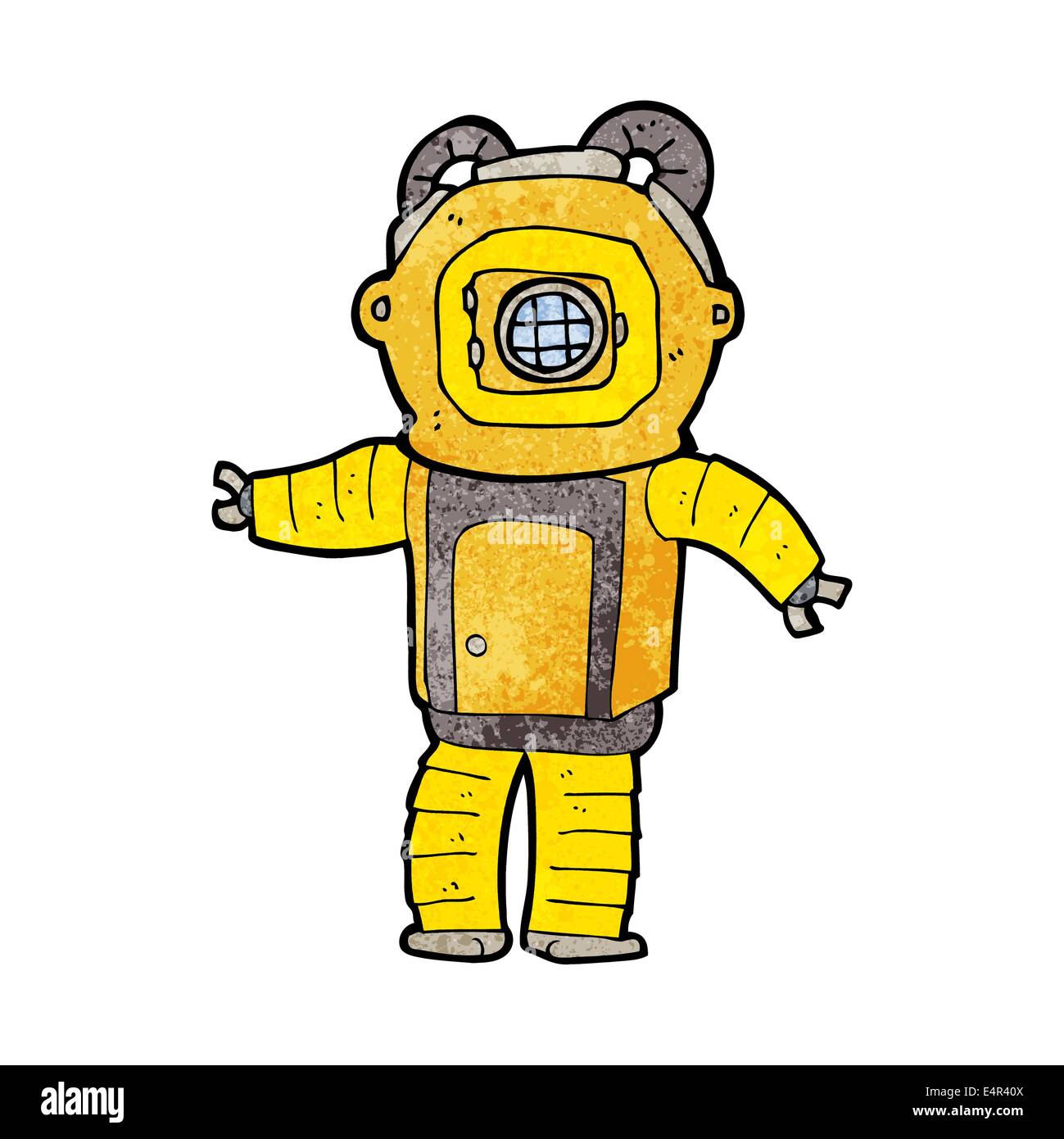 cartoon deep sea diver Stock Vector Image & Art - Alamy