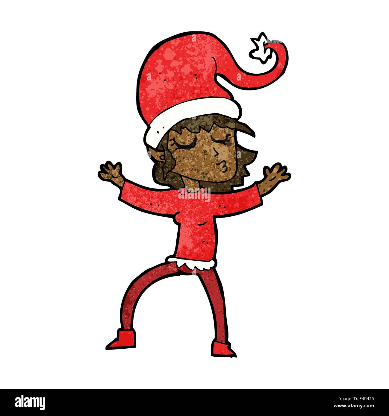 Santas helper cartoon hi-res stock photography and images - Alamy