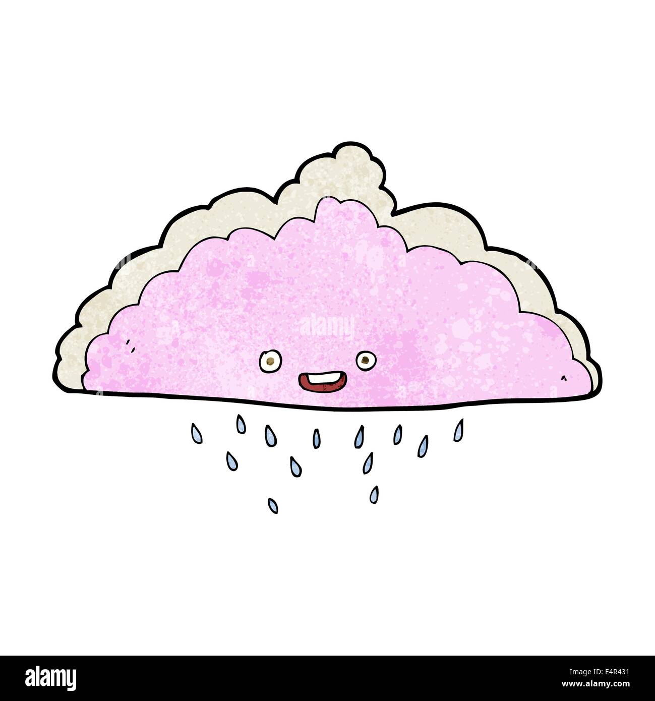 cartoon rain cloud Stock Vector Image & Art - Alamy