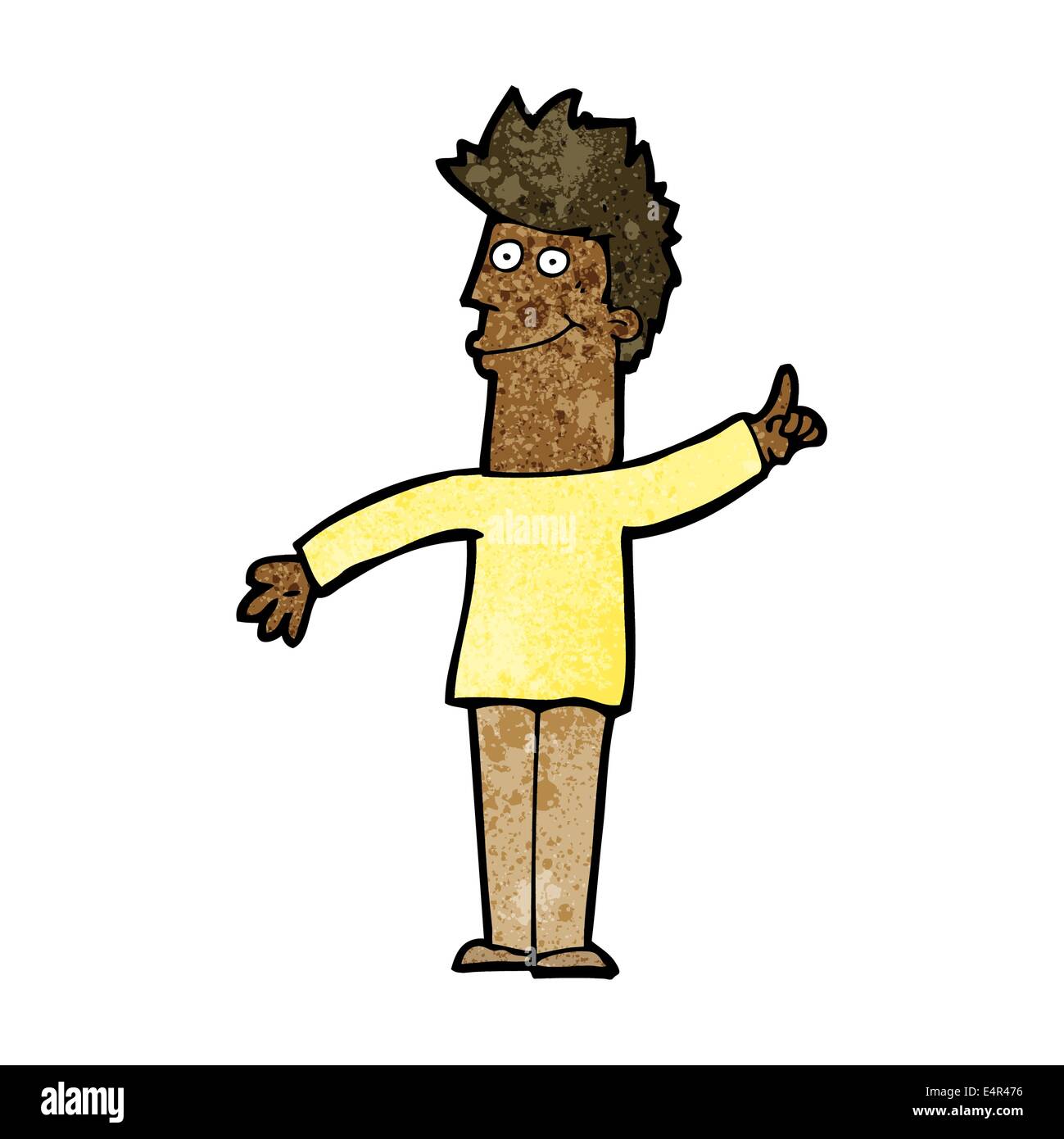 cartoon man with idea Stock Vector Image & Art - Alamy
