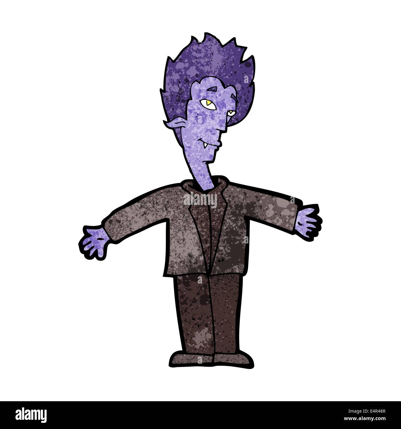 cartoon happy vampire Stock Vector Image & Art - Alamy
