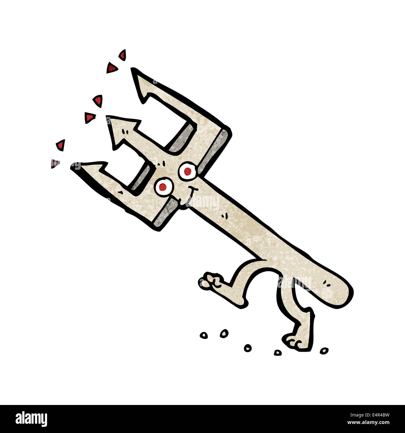 cartoon devil fork Stock Vector Image & Art - Alamy