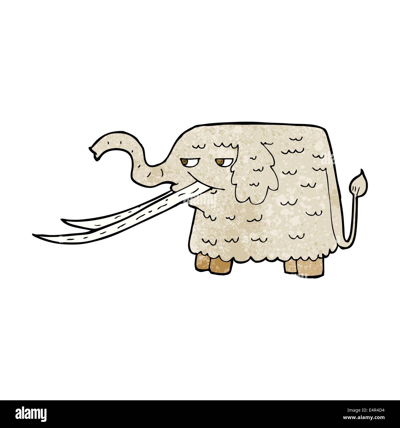cartoon woolly mammoth Stock Vector Image & Art - Alamy