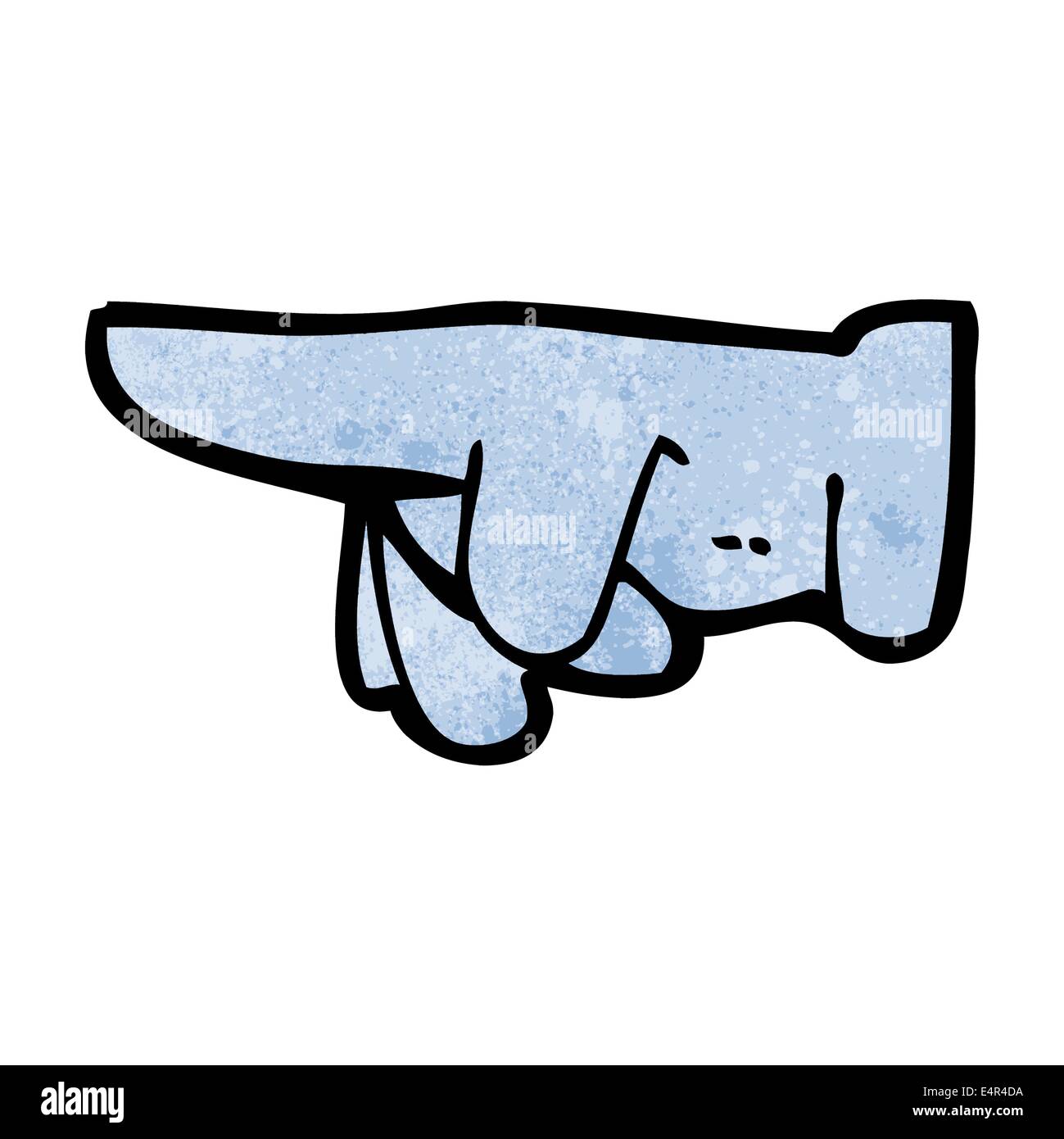 cartoon pointing hand Stock Vector Image & Art - Alamy