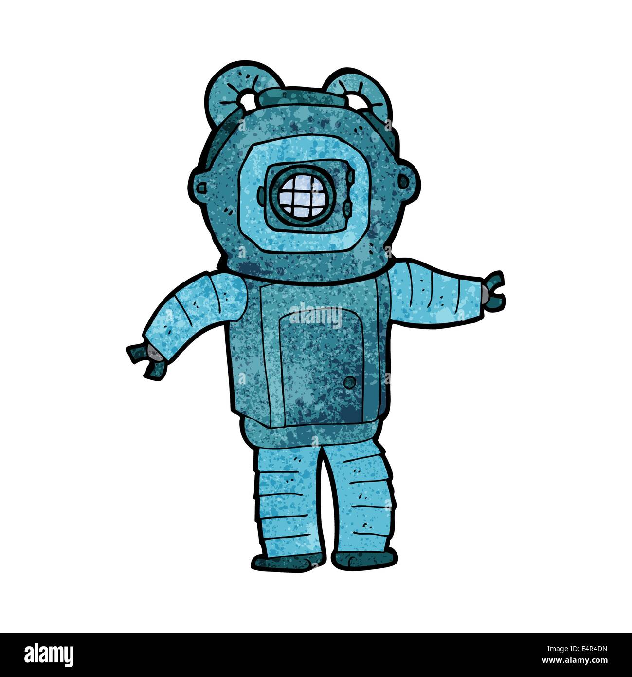 cartoon deep sea diver Stock Vector Image & Art - Alamy