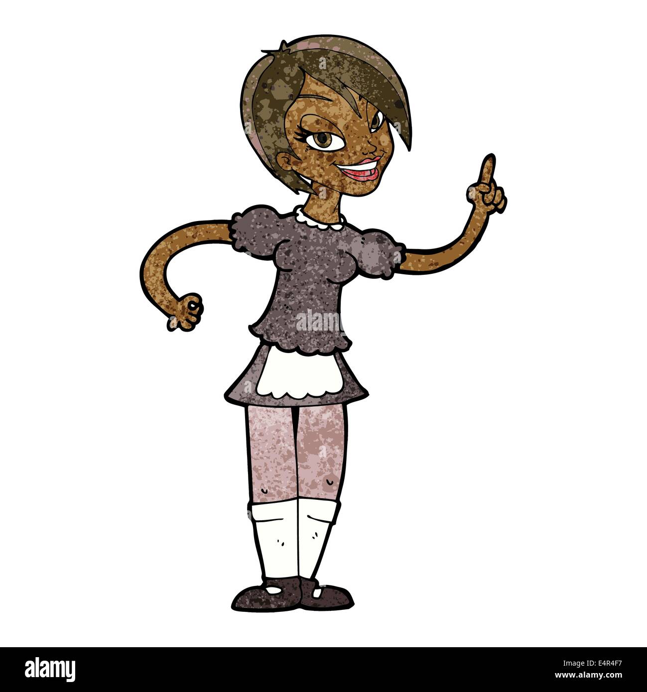 cartoon waitress taking order Stock Vector Image & Art - Alamy