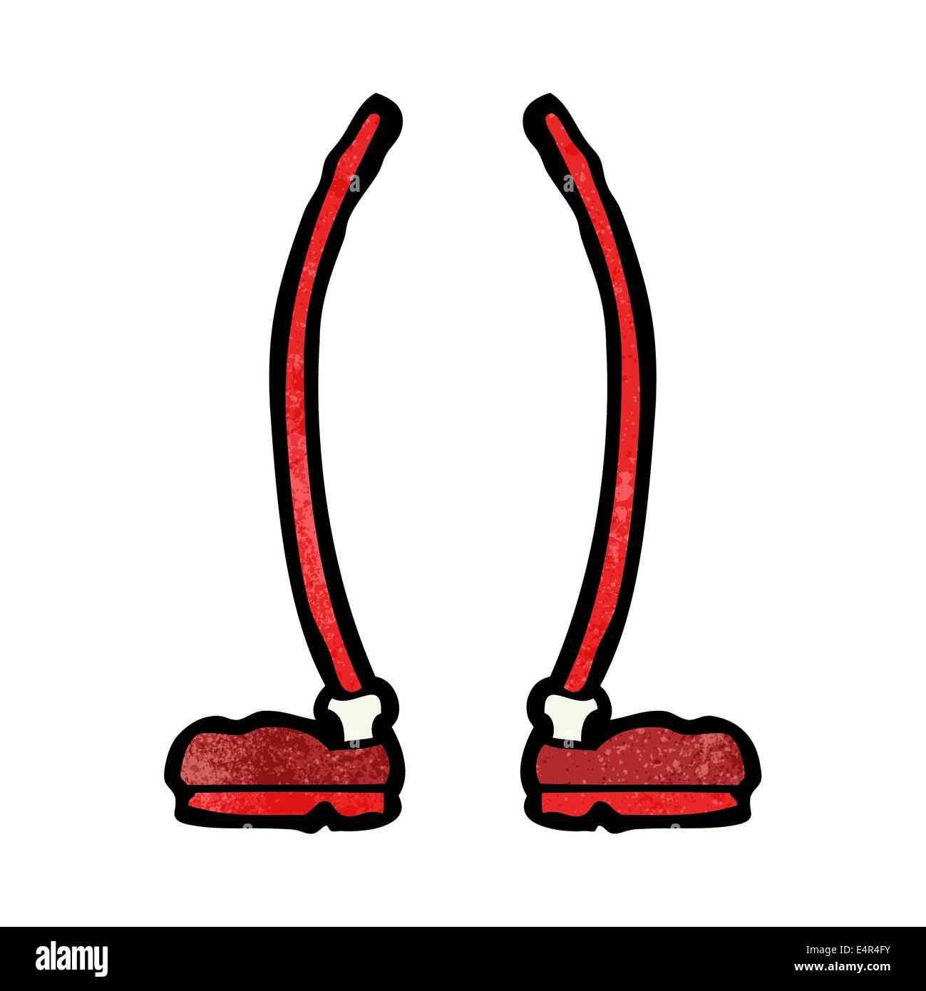 Legs funny quirky Stock Vector Images - Alamy