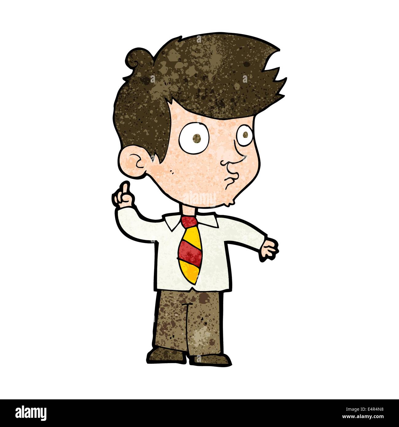 cartoon boy asking question Stock Vector Image & Art - Alamy