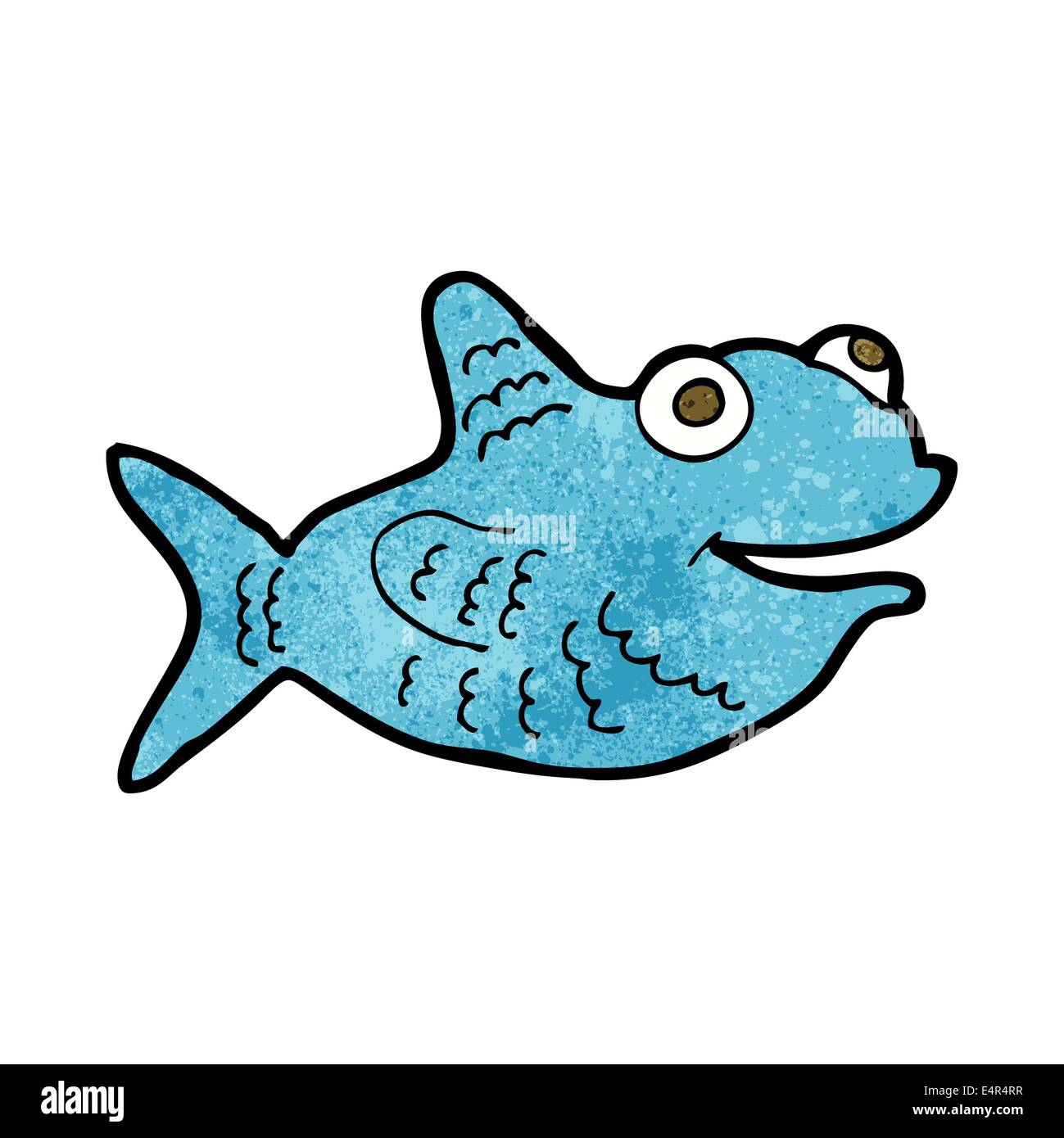 cartoon happy fish Stock Vector Image & Art - Alamy