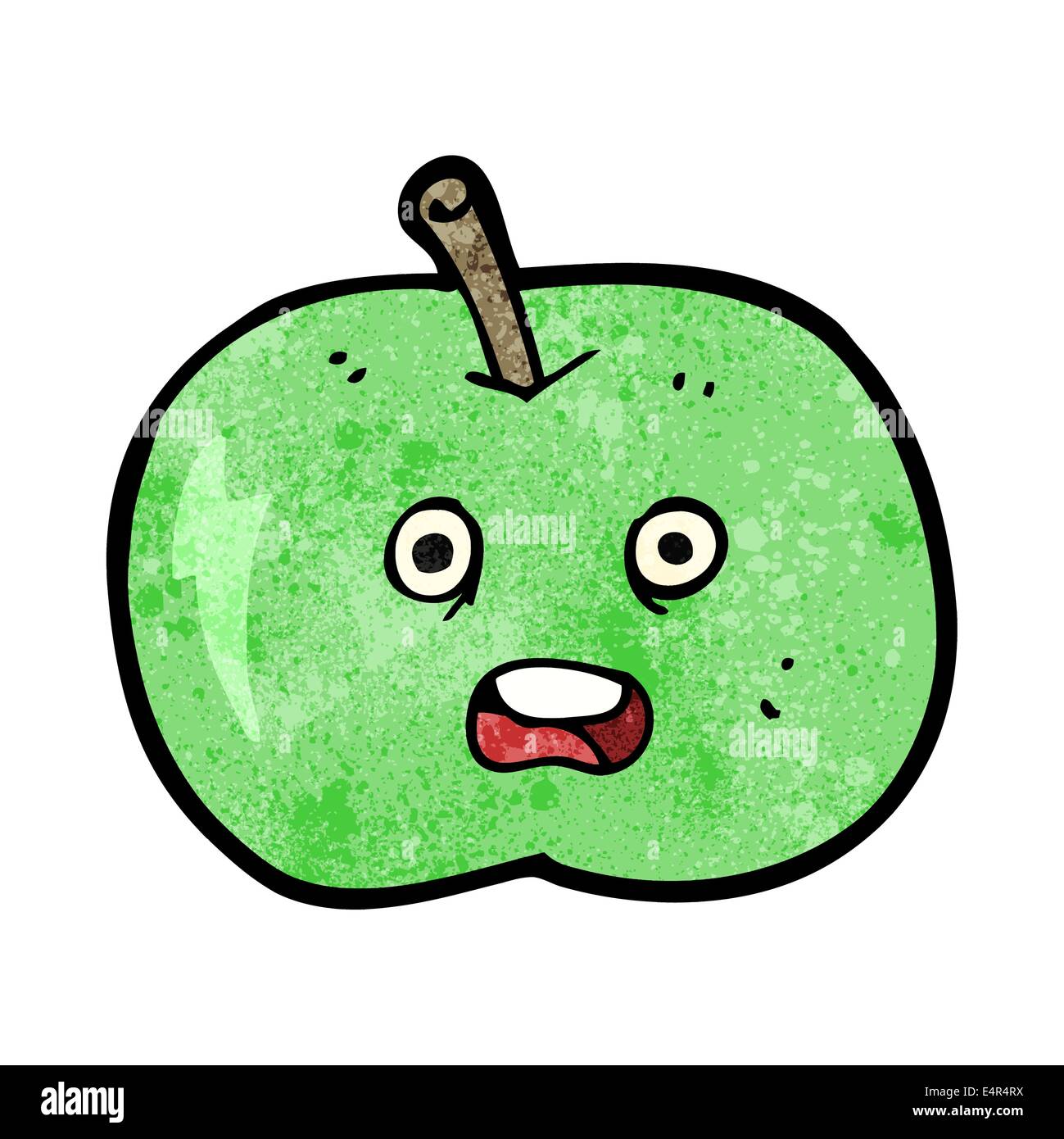 cartoon shiny apple Stock Vector Image & Art - Alamy