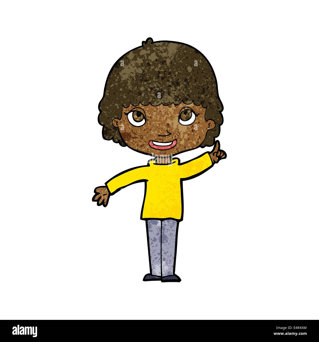 cartoon woman with idea Stock Vector Image & Art - Alamy