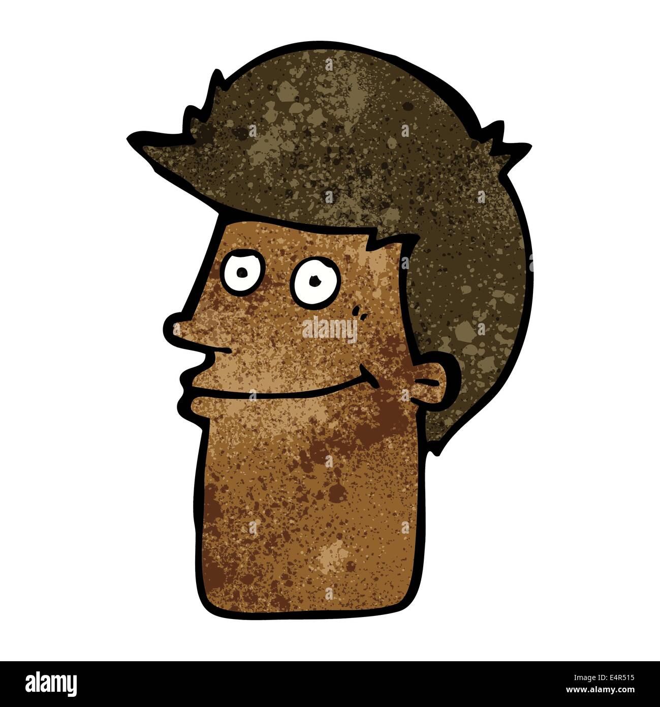 cartoon smiling man Stock Vector Image & Art - Alamy