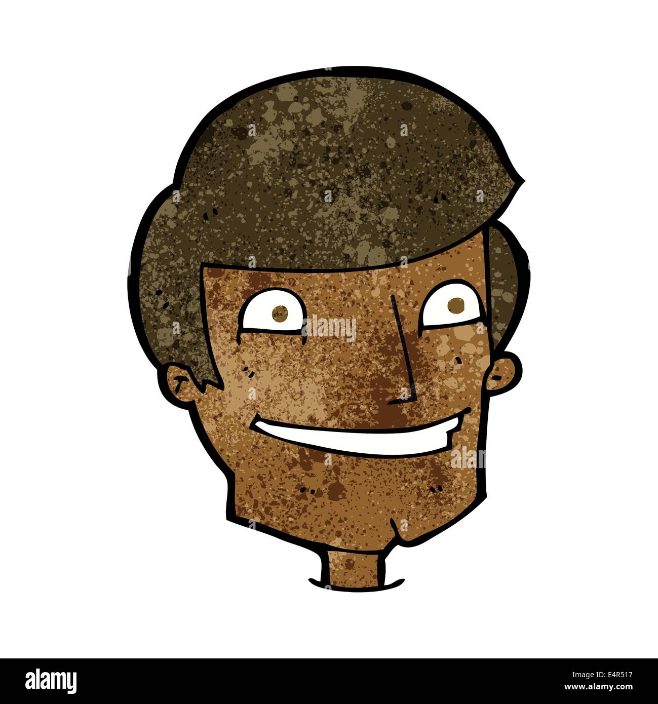 cartoon grinning man Stock Vector Image & Art - Alamy