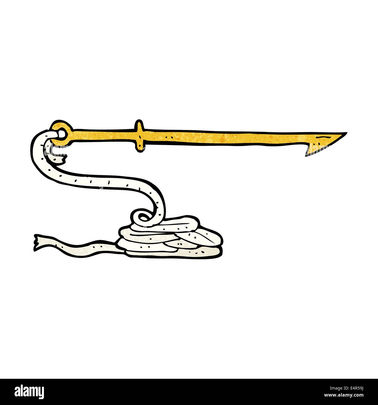 Cartoon harpoon Cut Out Stock Images & Pictures - Alamy