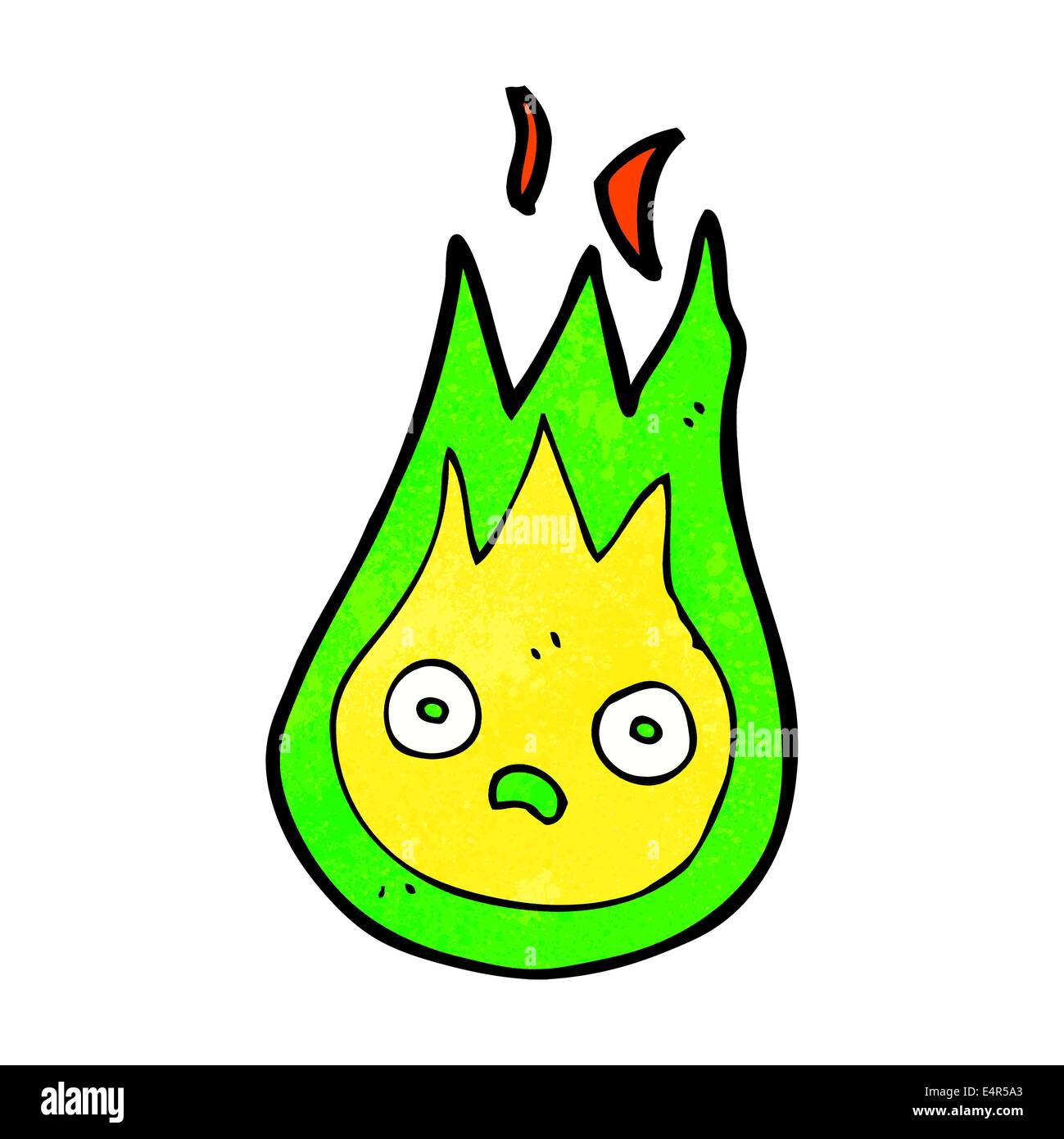 cartoon friendly fireball Stock Vector Image & Art - Alamy