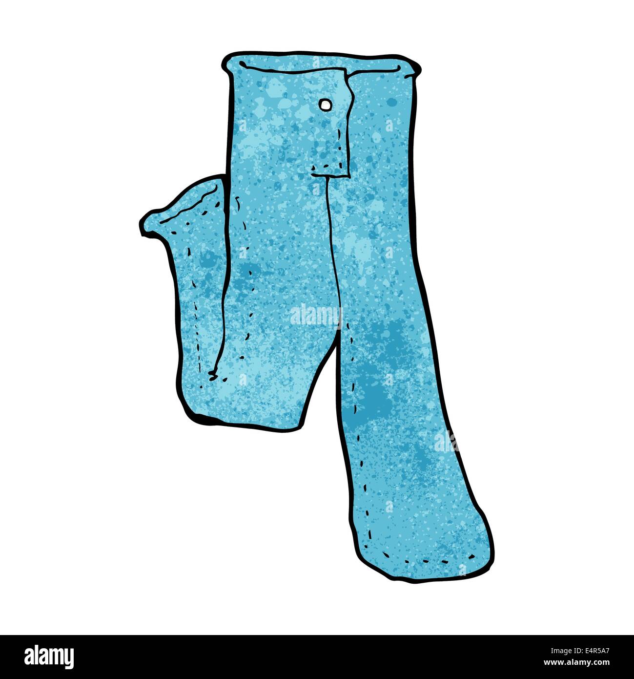 cartoon pair of jeans Stock Vector Image & Art - Alamy