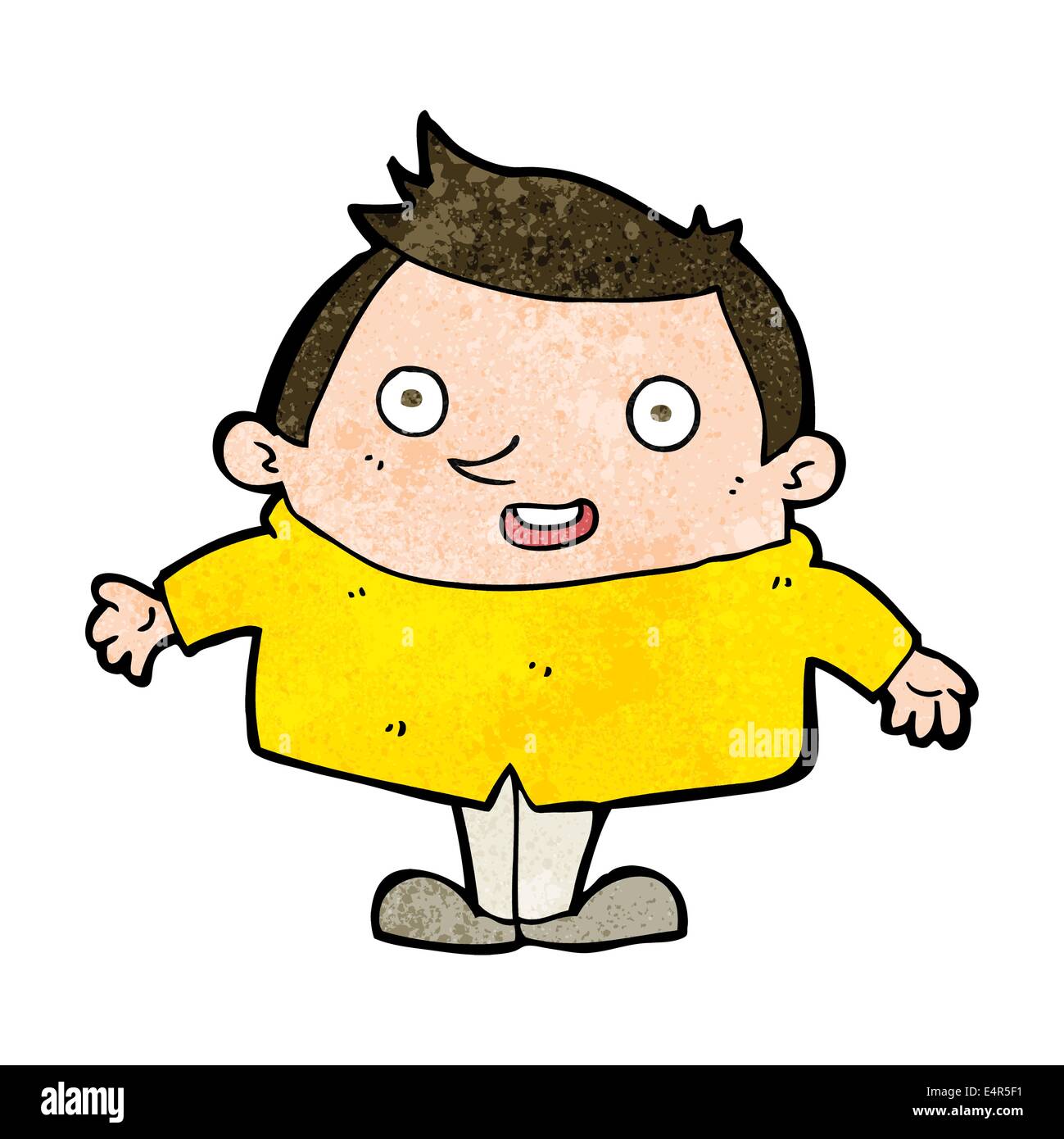 cartoon happy man Stock Vector Image & Art - Alamy