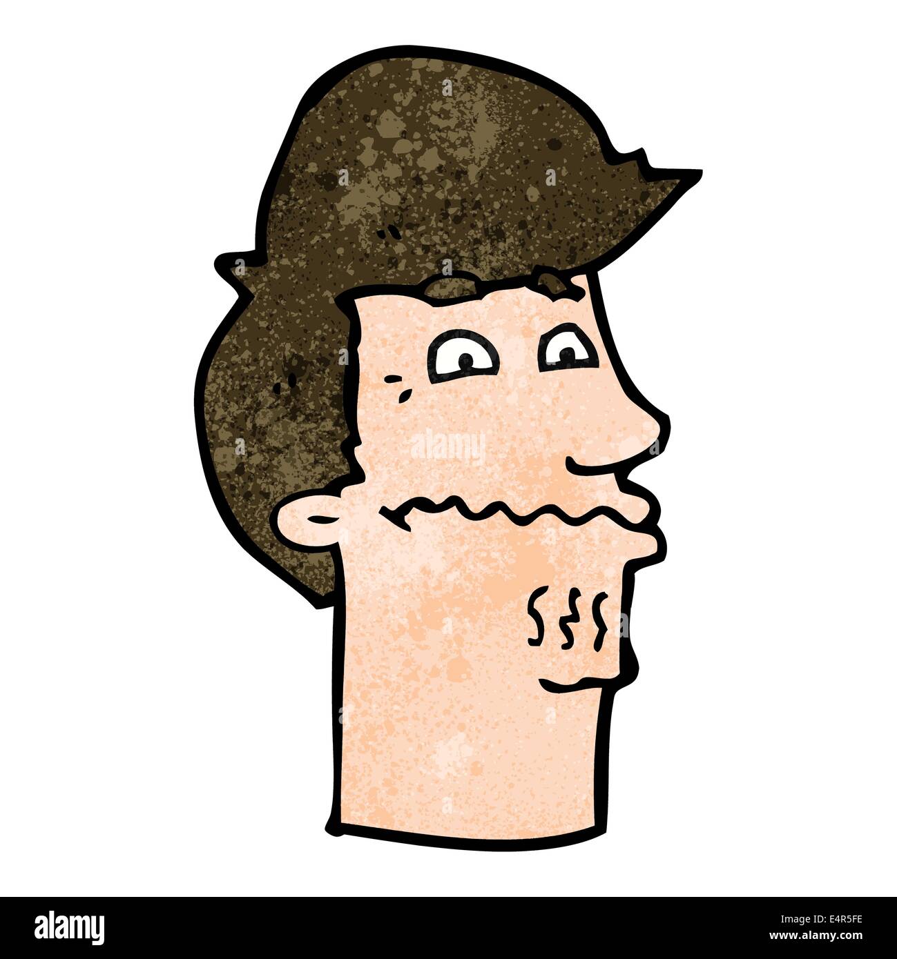 cartoon nervous man Stock Vector Image & Art - Alamy