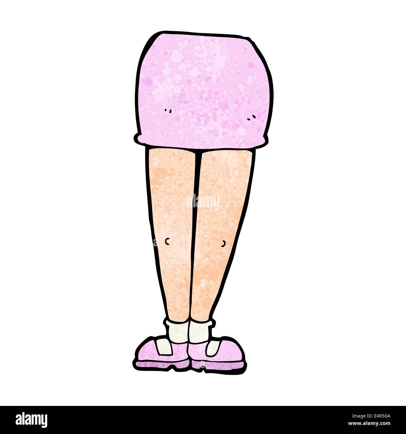 cartoon female legs Stock Vector Image & Art - Alamy