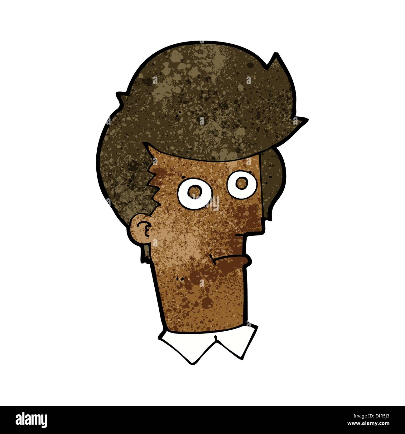 cartoon staring face Stock Vector Image & Art - Alamy