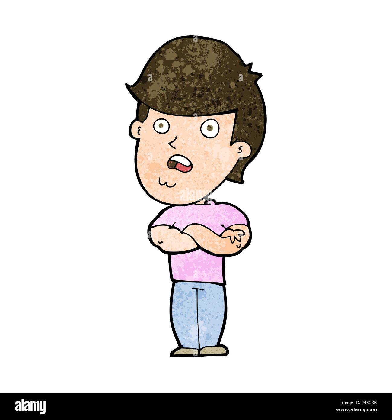 cartoon disappointed man Stock Vector Image & Art - Alamy