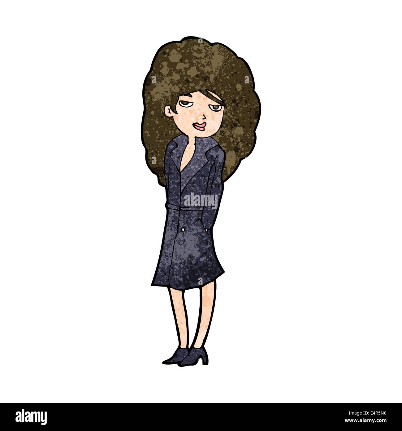 Cartoon female spy Cut Out Stock Images & Pictures - Alamy