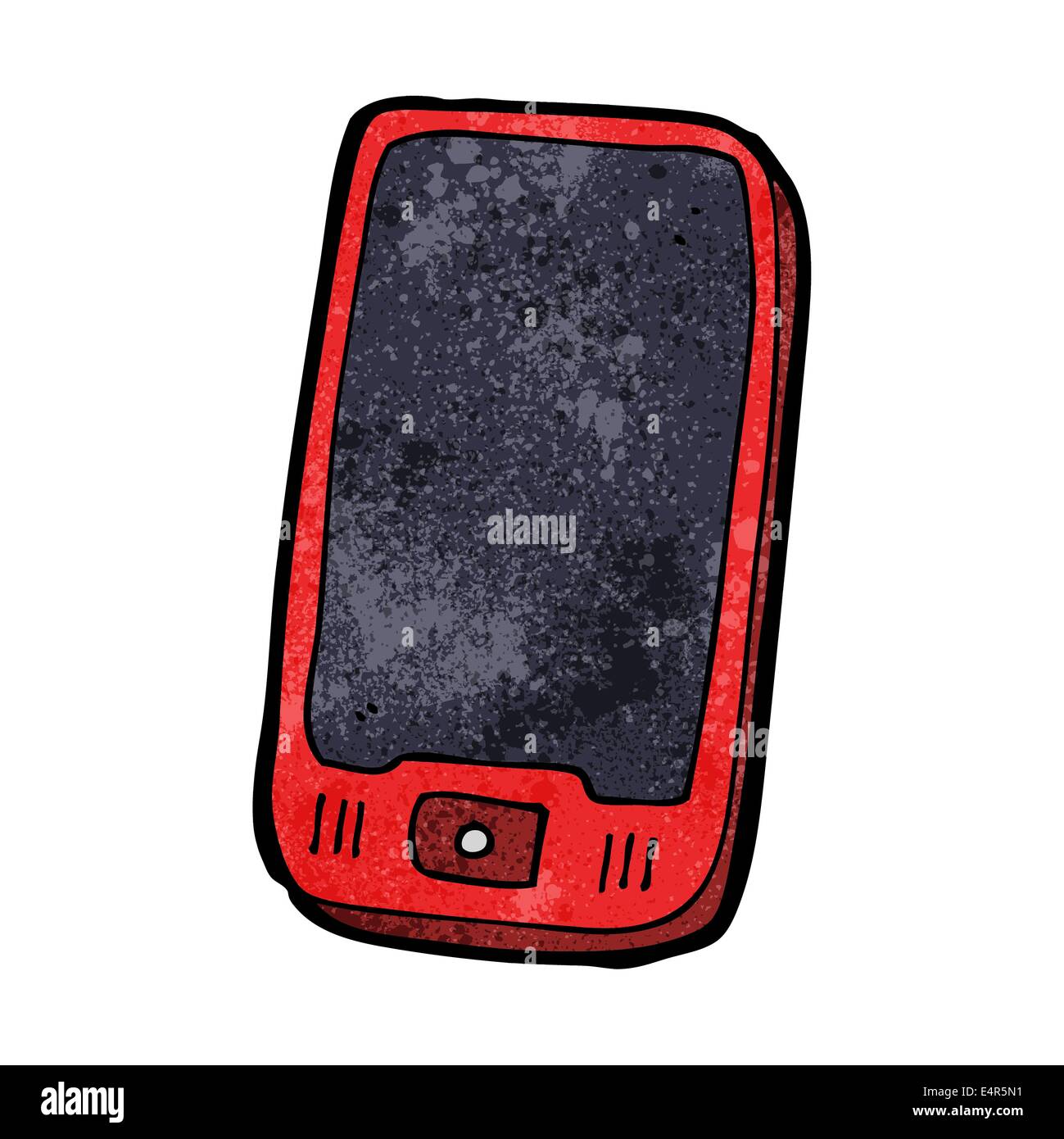 cartoon mobile phone Stock Vector Image & Art - Alamy