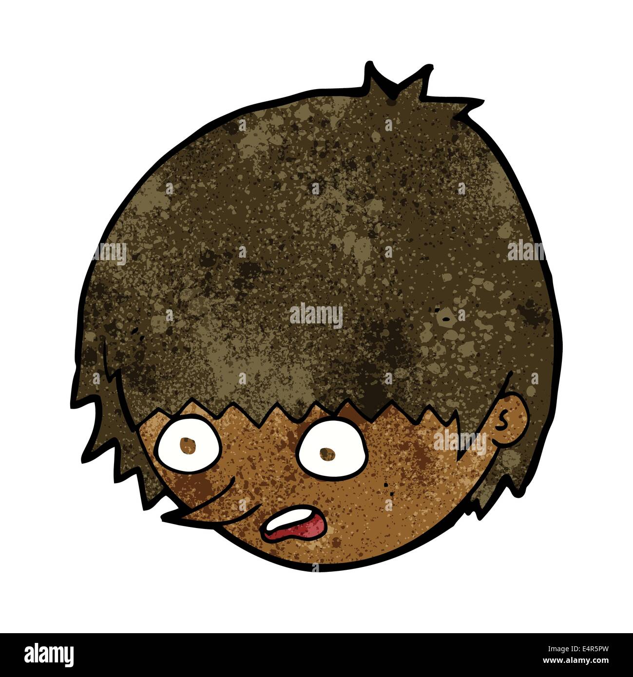 cartoon stressed face Stock Vector Image & Art - Alamy