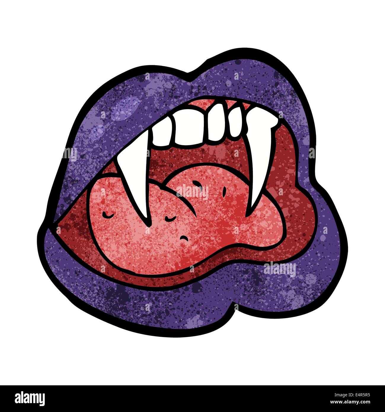 cartoon vampire lips Stock Vector Image & Art - Alamy