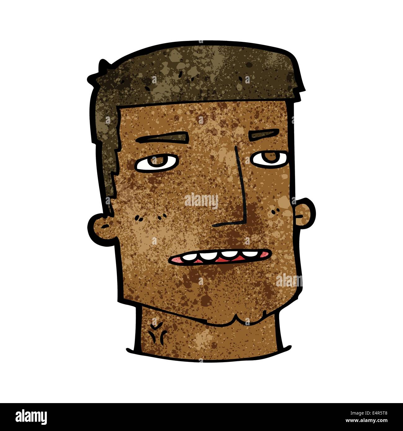 cartoon male head Stock Vector Image & Art - Alamy