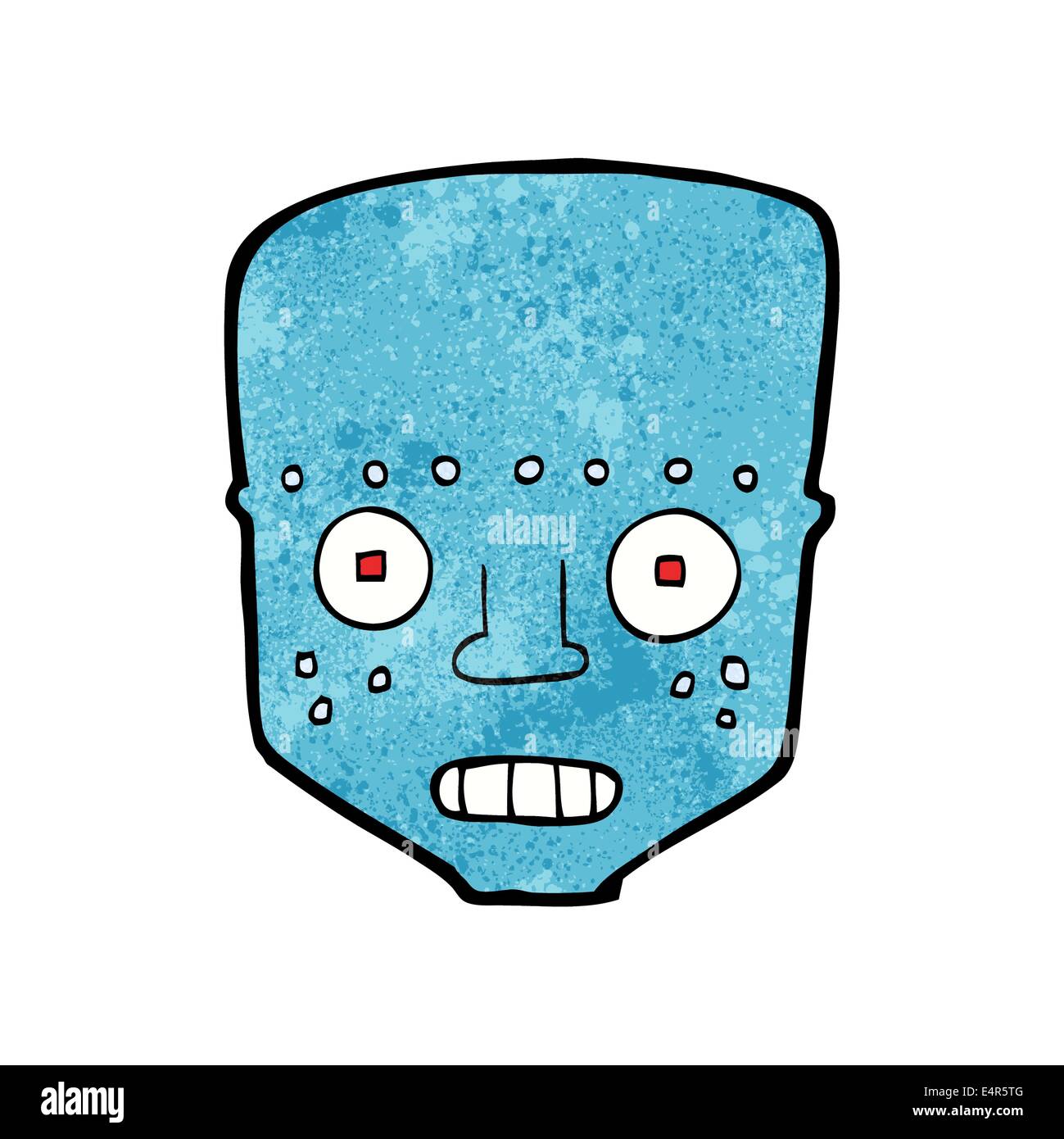 Cartoon Robot Head Stock Vector Image And Art Alamy