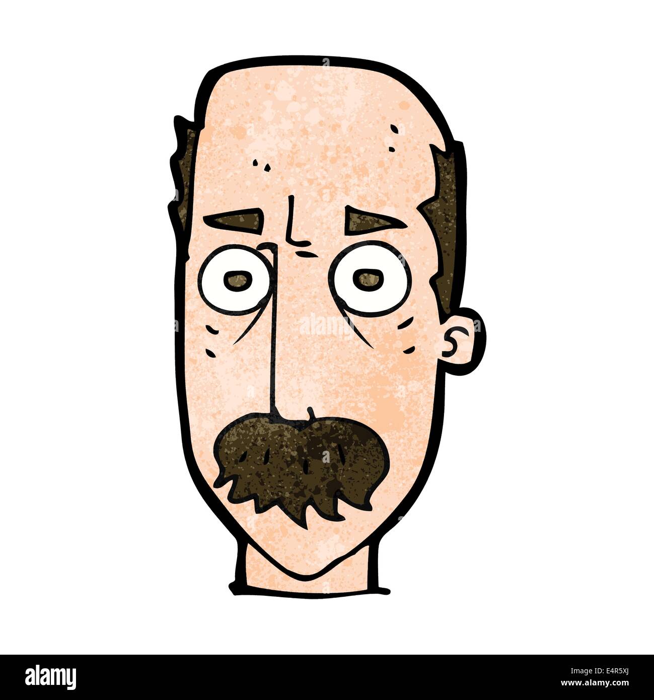 cartoon man with mustache Stock Vector Image & Art - Alamy