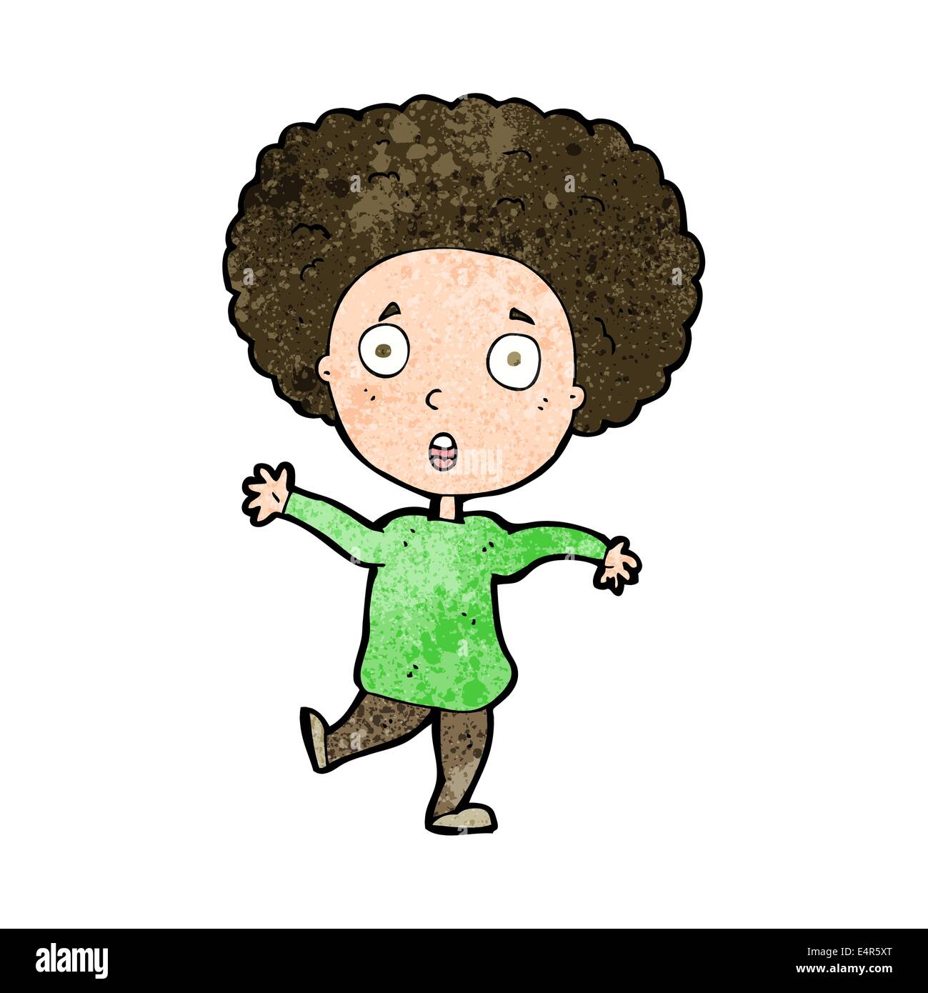 cartoon startled person Stock Vector Image & Art - Alamy