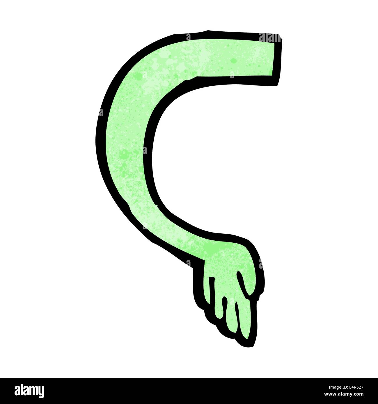 cartoon monster arm Stock Vector Image & Art - Alamy