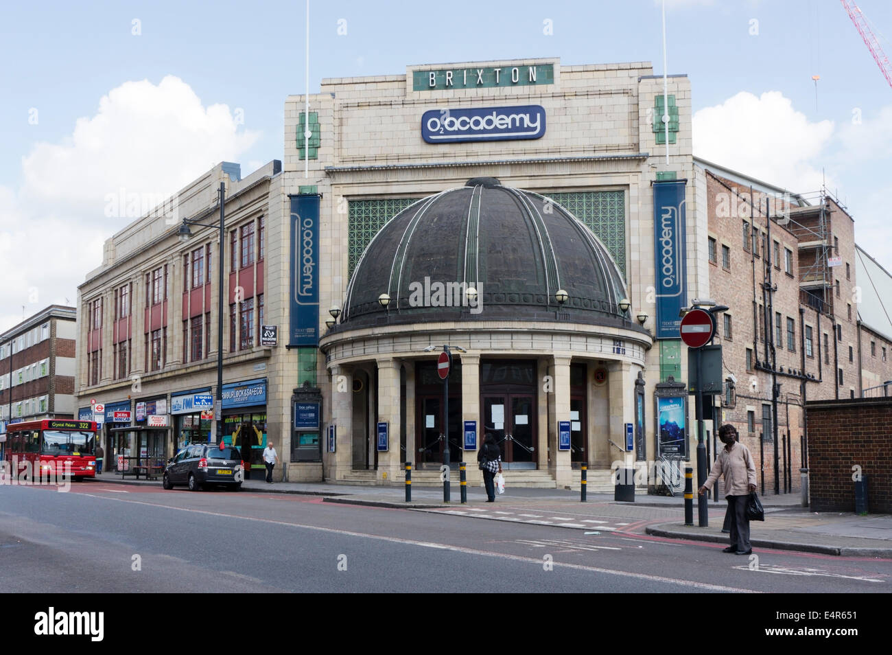 The Brixton O2 Academy music venue in Stockwell Road, south London ...