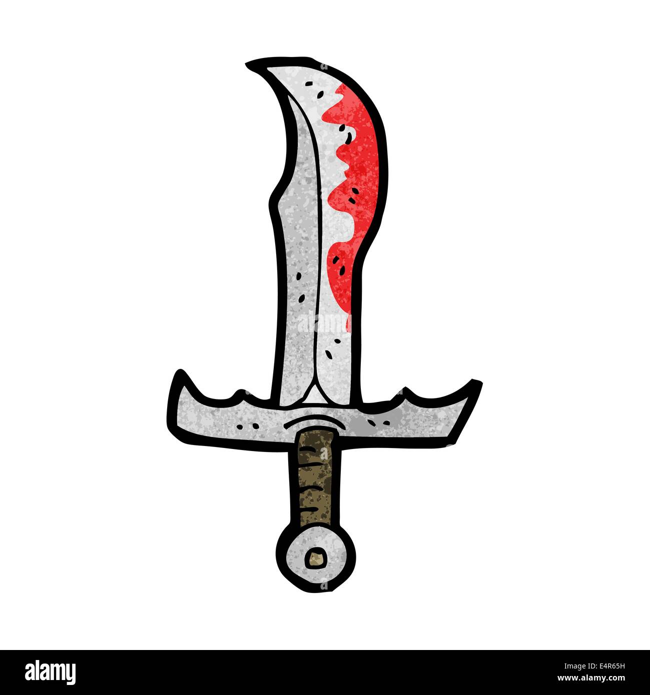 cartoon bloody sword Stock Vector Image & Art - Alamy