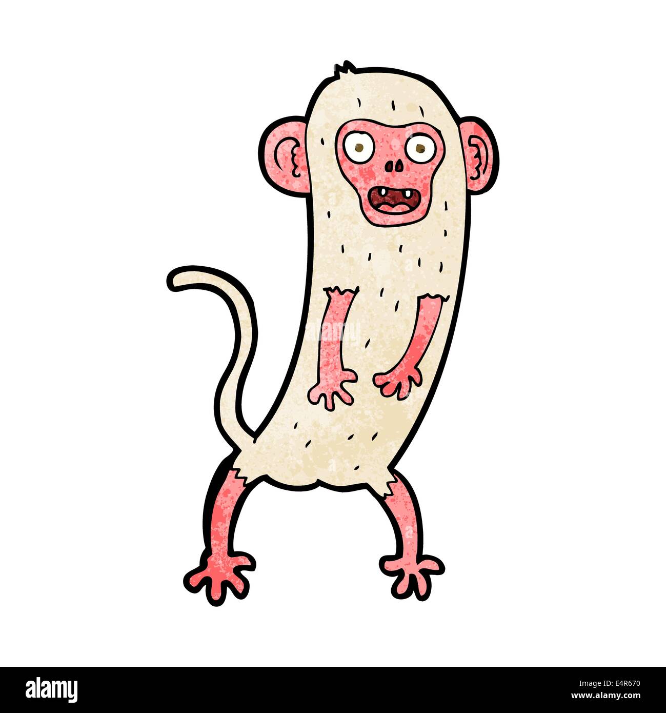 cartoon crazy monkey Stock Vector Image & Art - Alamy