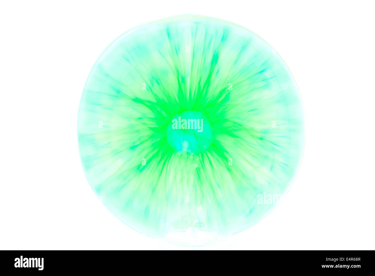Plasma ball inverted isolated on white Stock Photo - Alamy