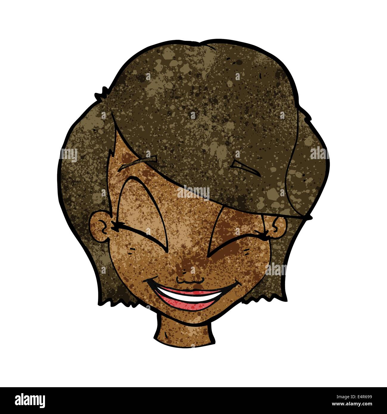 cartoon pretty female face Stock Vector Image & Art - Alamy