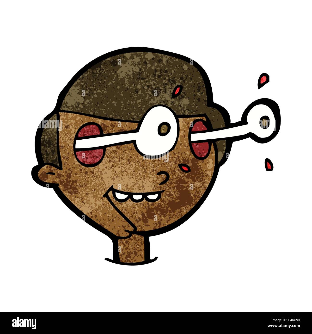 cartoon excited boy's face Stock Vector Image & Art - Alamy