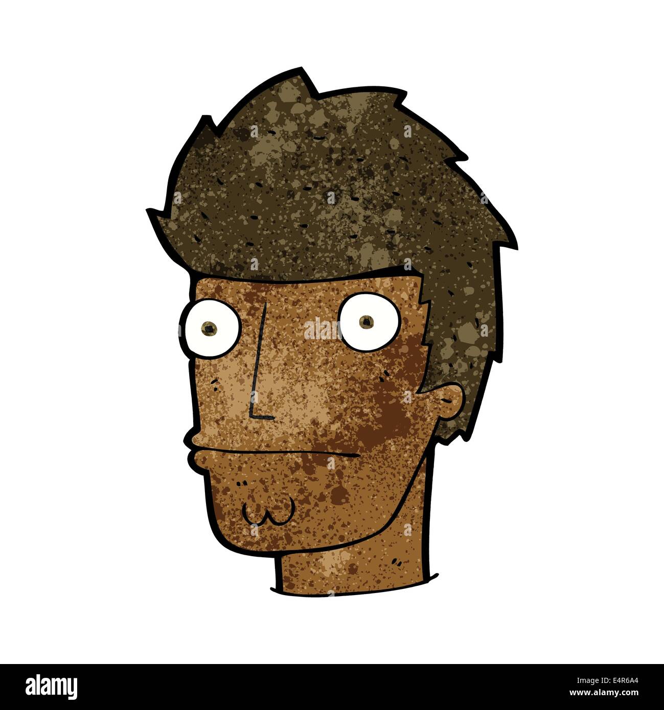 cartoon nervous man Stock Vector Image & Art - Alamy