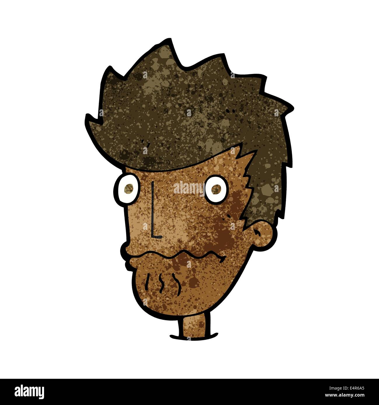 cartoon nervous man Stock Vector Image & Art - Alamy